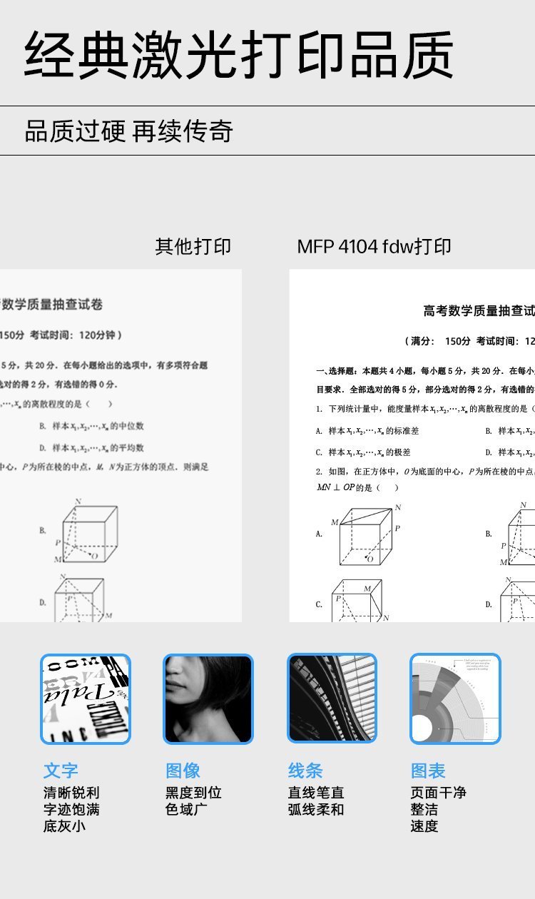 HP LaserJet Pro MFP 4104fdw 激光多功能打印机 (2Z634A) - 商店 HP.com 中国