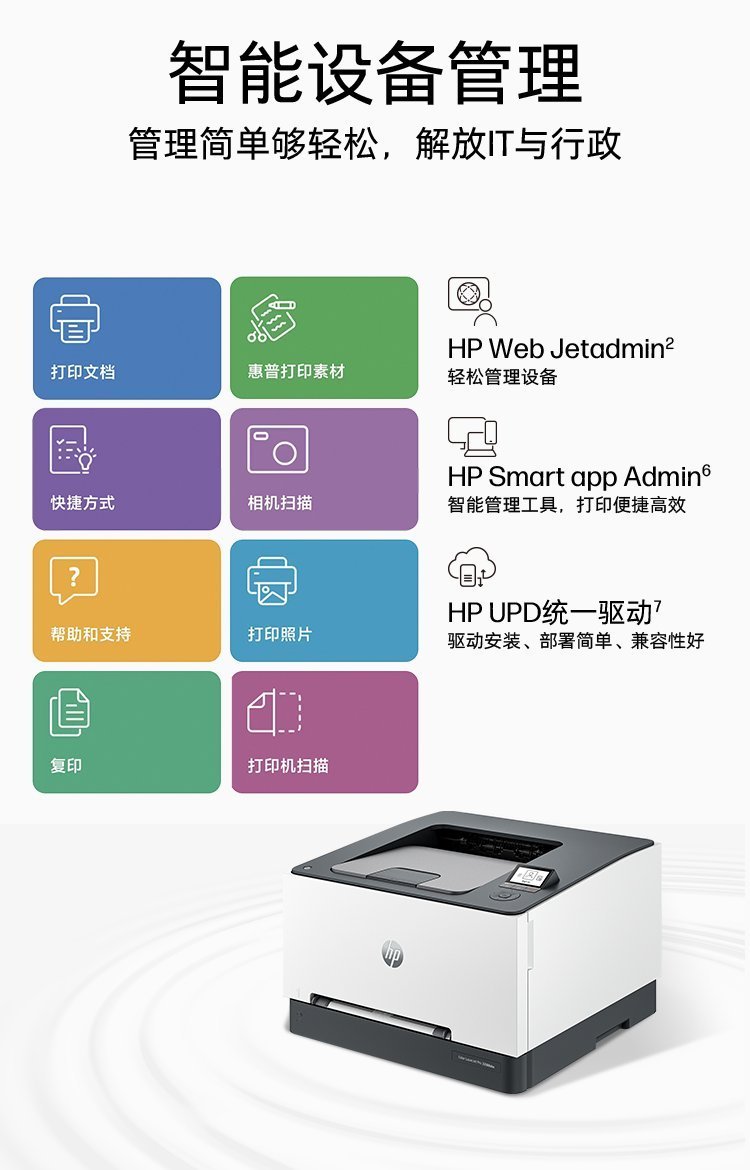 惠普 (HP) Color LaserJet Pro 3288dn 打印机 - (8D7L1A) - 中国惠普官方商城